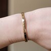 Thick Hammered Cuff Bracelet, 14K Yellow Gold Filled 352.ygf - Etsy