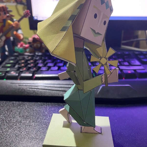 LABUBU DOLL Papercraft 3D DIY Paper Puzzle Template - Etsy