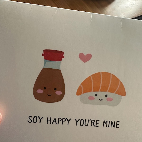 Birthday Card Boyfriend, Love Pun Cards, Card for Boyfriend, Pun Card ...