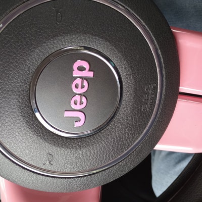 Sunflower Steering Wheel Circle Jeep Sticker Decal, Wrangler JK, JL ...