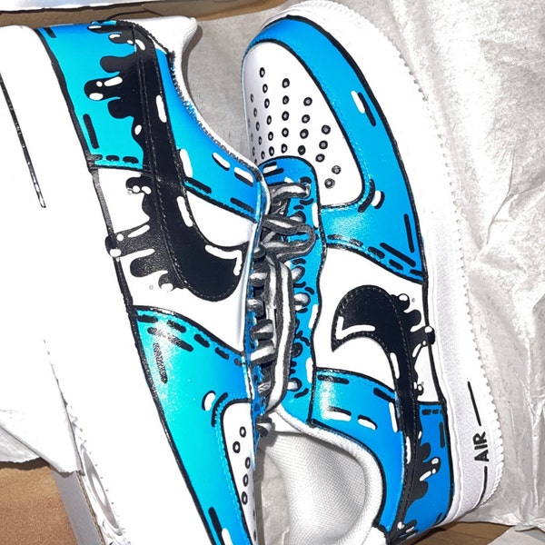 Nike Air Force 1 Custom cartoon Design any Size/ Made to Order - Etsy