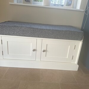 4ft Narrow Monks Bench Hall Storage Seat Customise in Any Farrow and ...