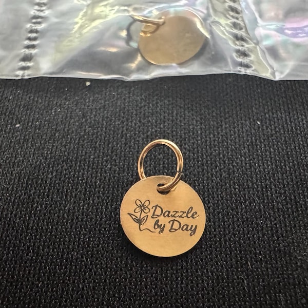 Custom Metal Tags, 14K Gold Filled Jewelry Tag, Laser & Mechanical ...