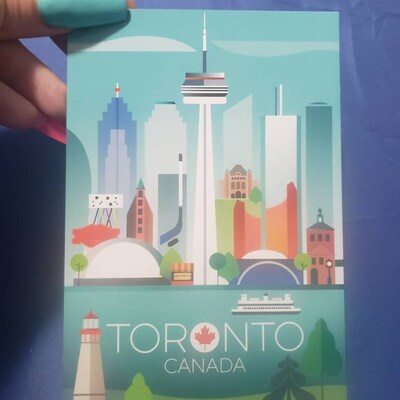 Toronto Postcard - Etsy
