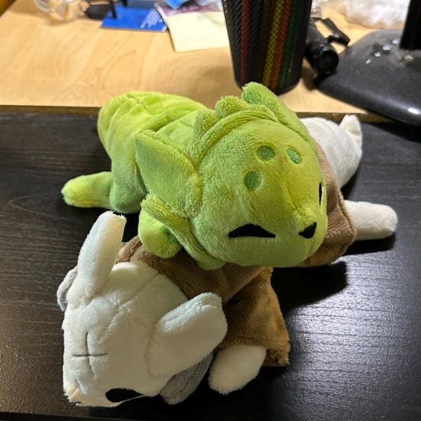 Travel Sized Slugcat Plush (please Read Description First) - Etsy