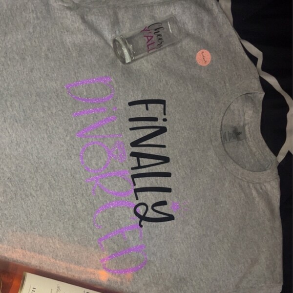 Finally Divorced Svg, Divorce Party Gift Shirt Svg, Dxf Png Cut File ...