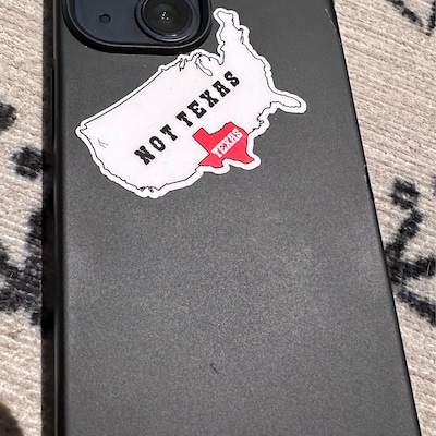 Texas Cowboy Hat Sticker, Texas State Outline With Cowboy Hat, Texas ...