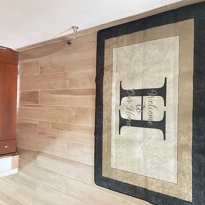 Family Name Entry Rug Personalized Entryway Rug Entrance Rug for Inside ...