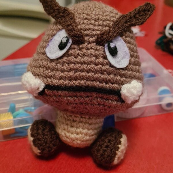 CROCHET PATTERN - Goomba Super Mario Bros - PDF File- English, French ...