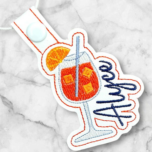 Aperol Spritz Machine Embroidery File - Etsy