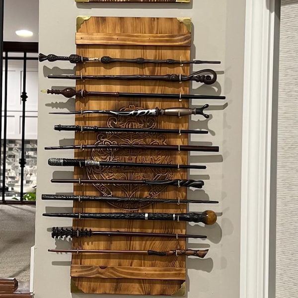 Wand Display Rack for Wizards and Witches - Etsy