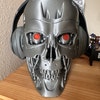 Terminator Endoskeleton Headphone Holder, Skull T-800 LED Bust, Headset ...