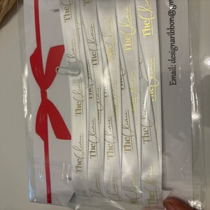 Corporate Ribbon, Business Branded Ribbon, Personalised Ribbon ...