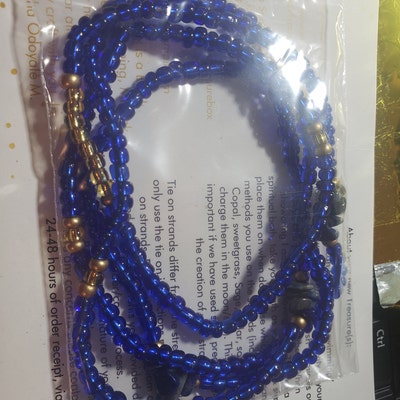 Vibrate Higher Goodess Waistbeads With Authentic Semi Precious Stones W ...