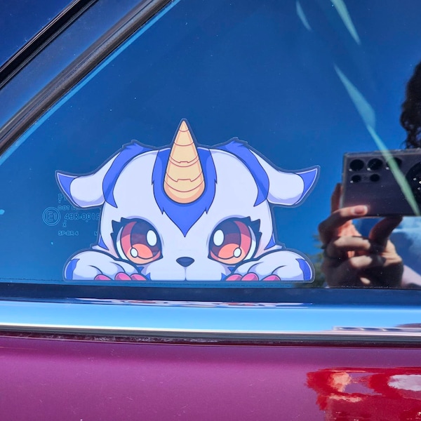 Anime Inu Peeker Stickers - Etsy