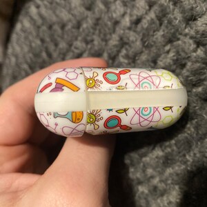 Airpods Case 1st / 2nd Gen Cute Skull Emo Print Pattern - Etsy