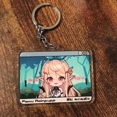 Nijisanji EN Lazulight OBSYDIA Vtuber Double Sided 2.5 Acrylic Charms ...