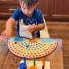 Color Sorting Toy Rainbow Color Matching Game Rainbow Counting Board ...
