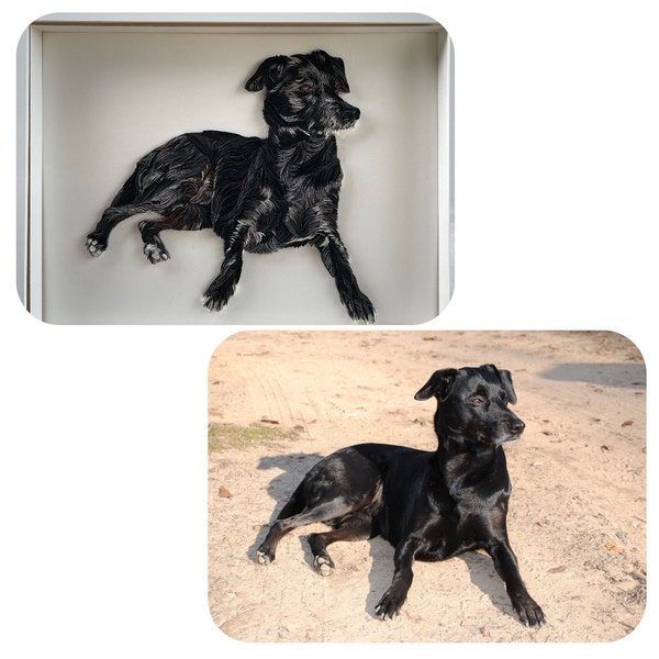 Quilling Flower Wall Art, Quilled Picture Frame, Original Gift, Gift ...