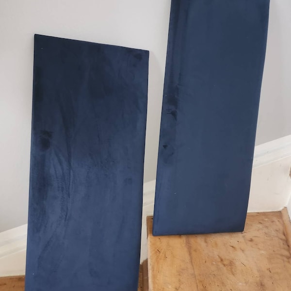 Custom Decorative Wall Panels - Modern Upholstered Headboard, Fabric ...