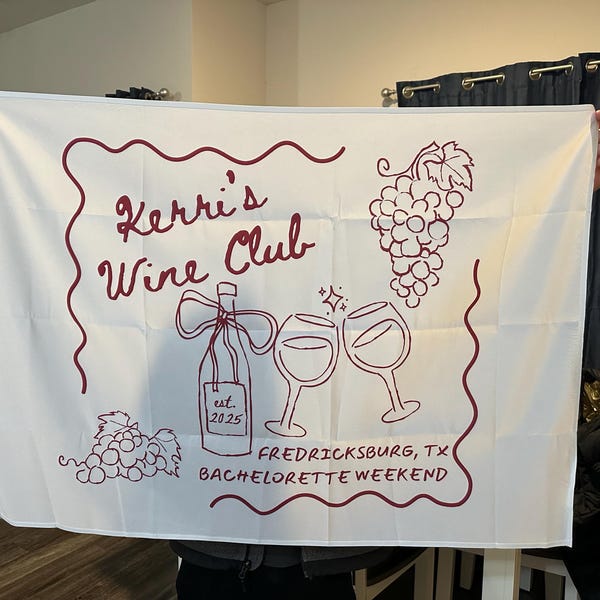 Last Sail Before the Veil Bachelorette Party Banner, Personalized Girls ...