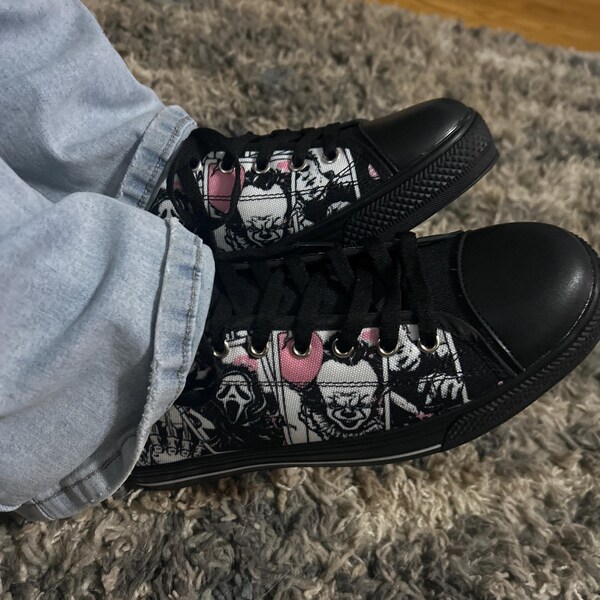 Horror Characters Boots Halloween Leather Boots Halloween Shoes Horror ...