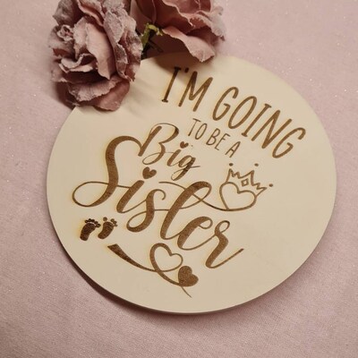 I'm Going to Be a Big Sister Svg, Sister Svg, Big Sister Svg, Sisters ...