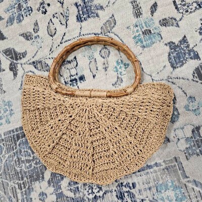 Boho Macrame Laptop Bag, Handmade Macrame Crochet Bag Set, Crossbody ...