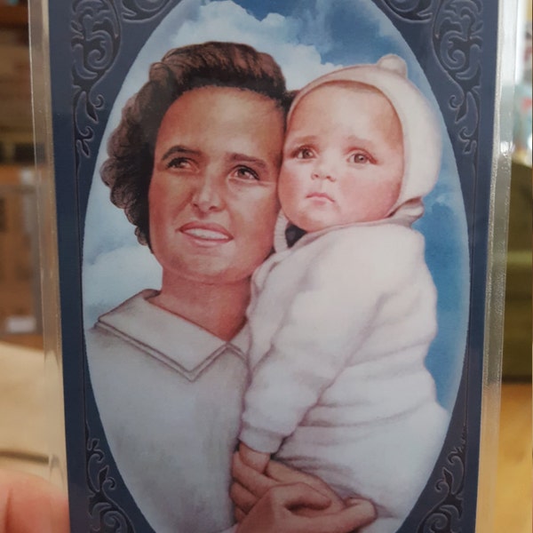 St. Gianna Molla Prayer Card, Patron of Mothers - Etsy