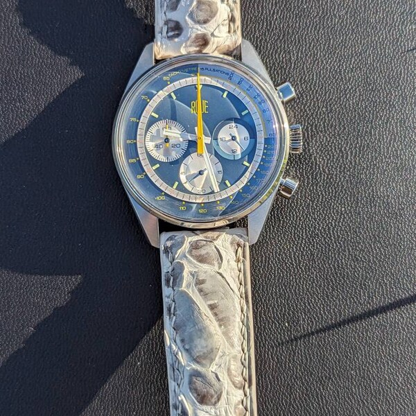 Premium Ostrich Watch Strap, Handmade Ostrich Leg Watch Band ...