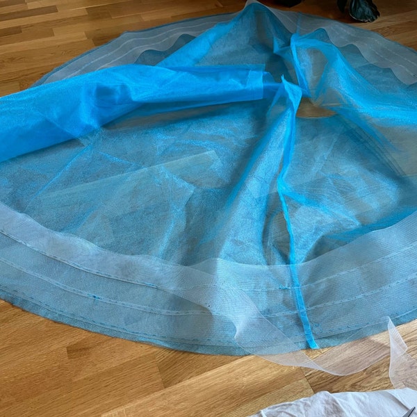 Hard Net Crinoline Fabric 70"/ 180 Cm WIDE 42 COLORS Petticoat Fabric ...