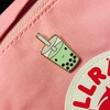 Boba Milk Tea Pin, Enamel Pin, Pins, Boba Tea Pin, Bubble Tea Pin, Milk ...