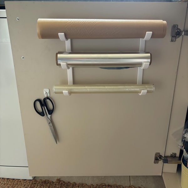 Kitchen Storage Brackets for Tin Foil Cling Film Etc - Etsy