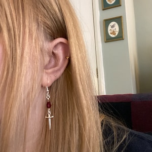 Jujutsu Kaisen Piercing Blood Choso Beaded Earring Set Anime Earrings ...