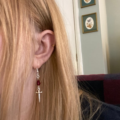 Jujutsu Kaisen Piercing Blood Choso Beaded Earring Set Anime Earrings ...