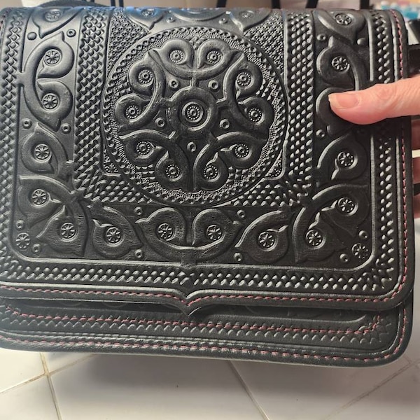 UKRAINIAN Green Olive Leather Shoulder Bag Crossbody Bag Leather ...