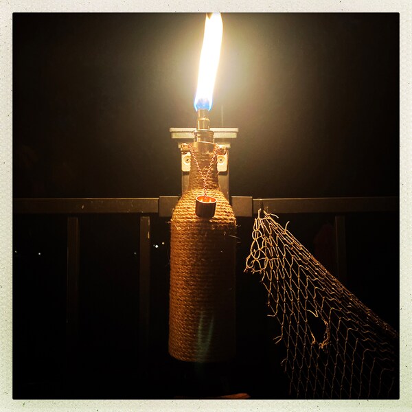 Large Copper Tiki Torch Cap Snuffer - Etsy