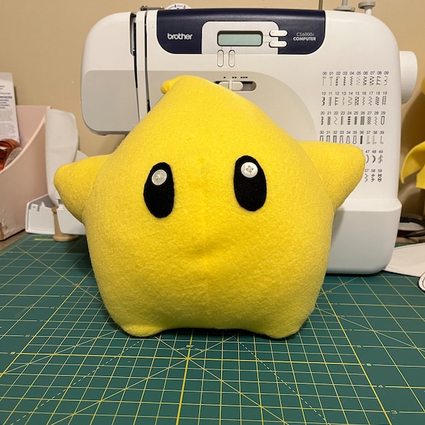 DIY Super Mario Galaxy Luma Star Plush Sewing Pattern - EASY to Make ...