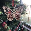 Personalized Butterfly Layered Wood Ornament, Custom Butterfly ...