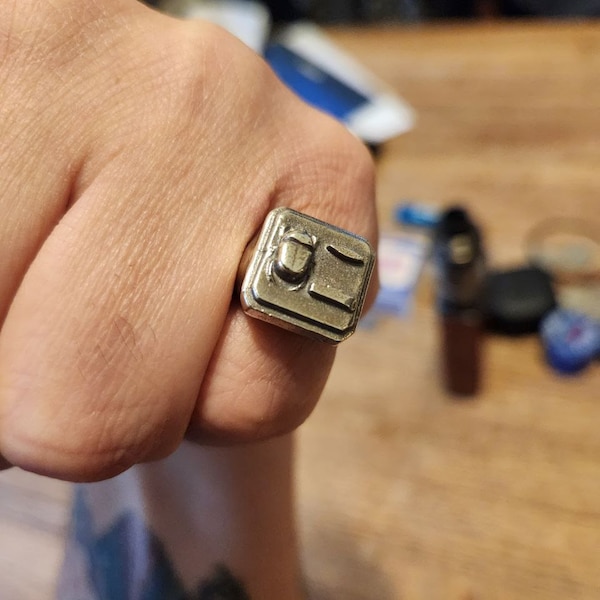 Silver Rod and Ring Pendant | Sumerian | Babylonian | Assyrian | Occult ...
