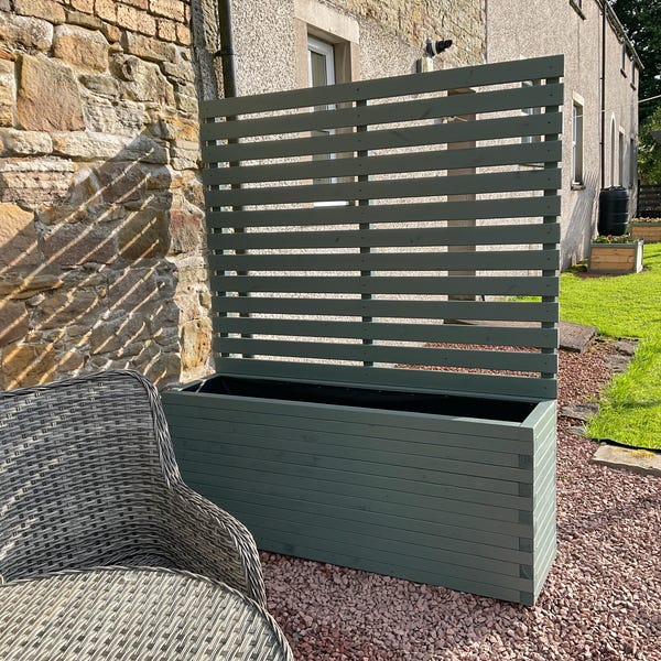 ULTRA Trellis Made to Measure. Contemporary Modern Garden Planter ...