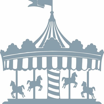 Carousel SVG Bundle Cut Files for Cricut, Carousel Silhouette Digital ...