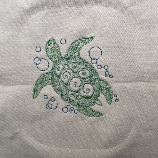 Sea Turtle Embroidery Design Bundle, Turtle Embroidery Design, Machine ...