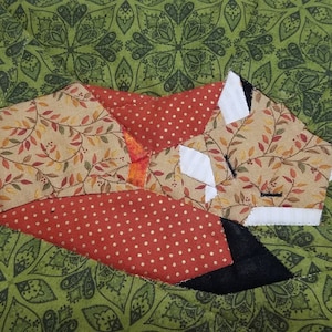 Robin Paper Pieced Quilt Block Pattern PDF | Etsy