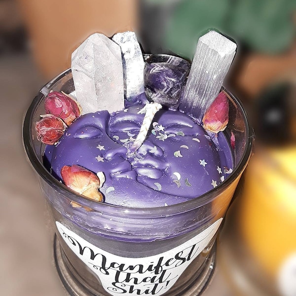 Manifestation Candle, Manifestation Spell, Manifestation Ritual, Law of ...