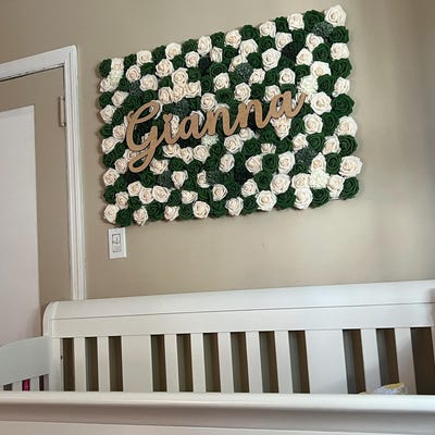 Personalized Wooden Name Sign for Nursery Custom Name Sign Name Wall ...