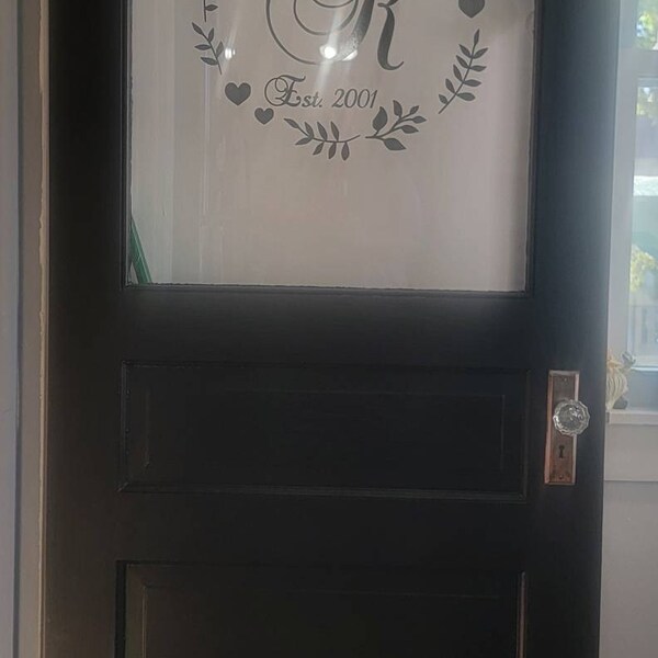 Personalized Name Decal Monogram Decal Monogram Decal Car Decal for ...