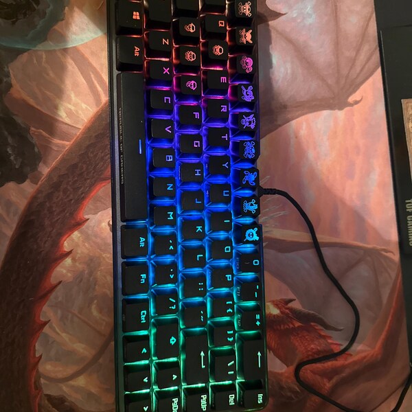 Rune Keycap Set, Elder Futhark Runes, Artisan Keycaps, Custom Keys for ...