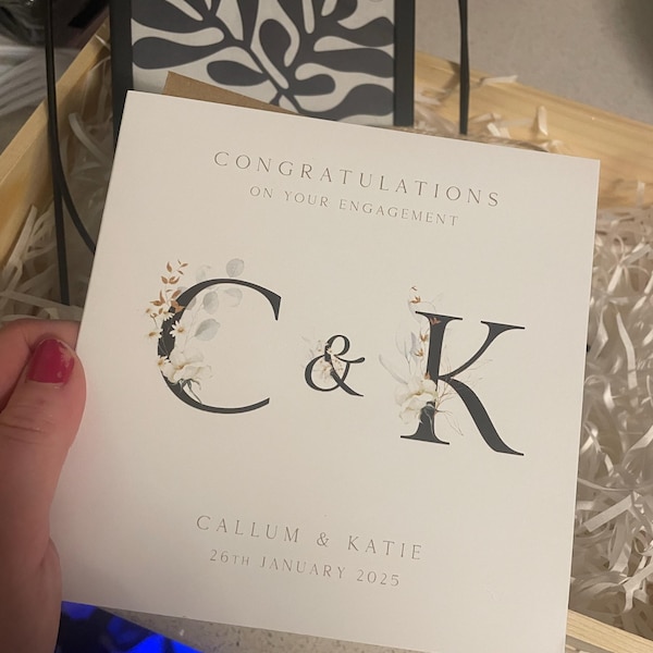 Engagement Card | Congratulations on Your Engagement Card | Engagement ...