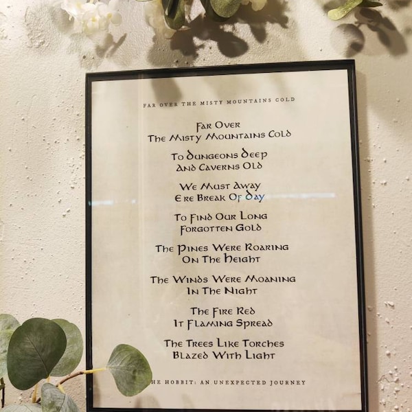 Tolkien Rivendell Hobbiton Rohan Poster Illustrations Digital Download ...